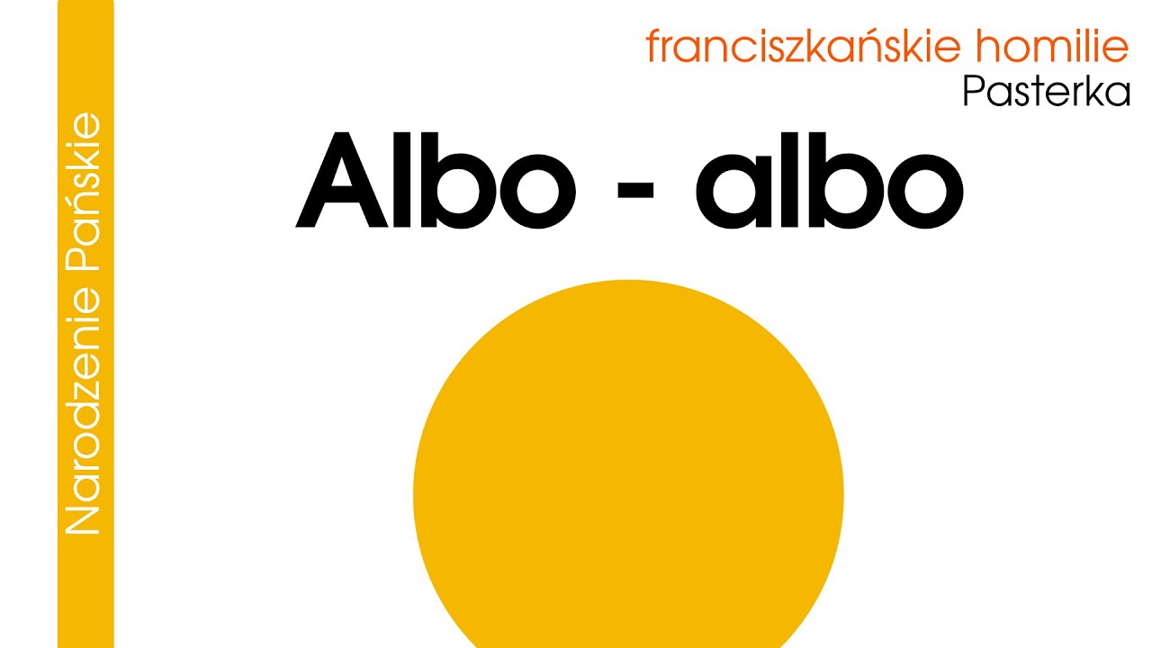 Albo albo: Pasterka | Franciszkanie TV